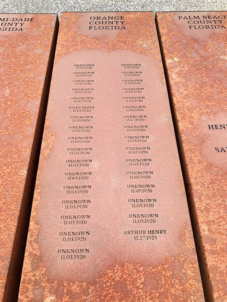 Lynching Victim Arthur Henry Marker Dedication | The Orlando Times