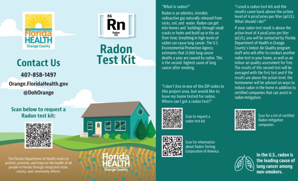 DOH-Orange Recognizes National Radon Action Month | The Orlando Times