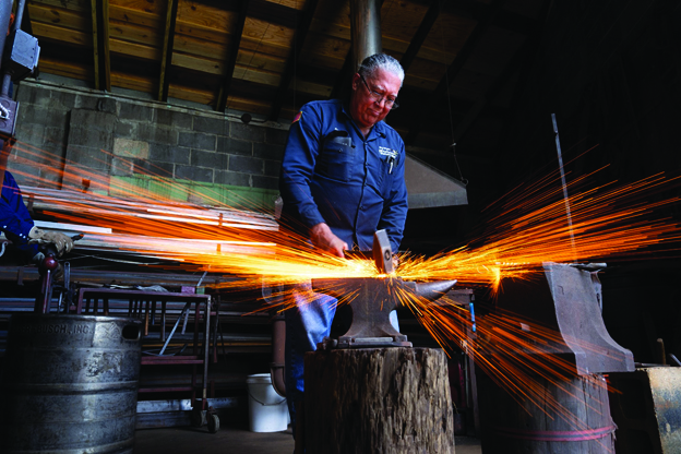 Top Blacksmith Forges Metal Masterpiece For Disney’s Tiana’s Bayou ...